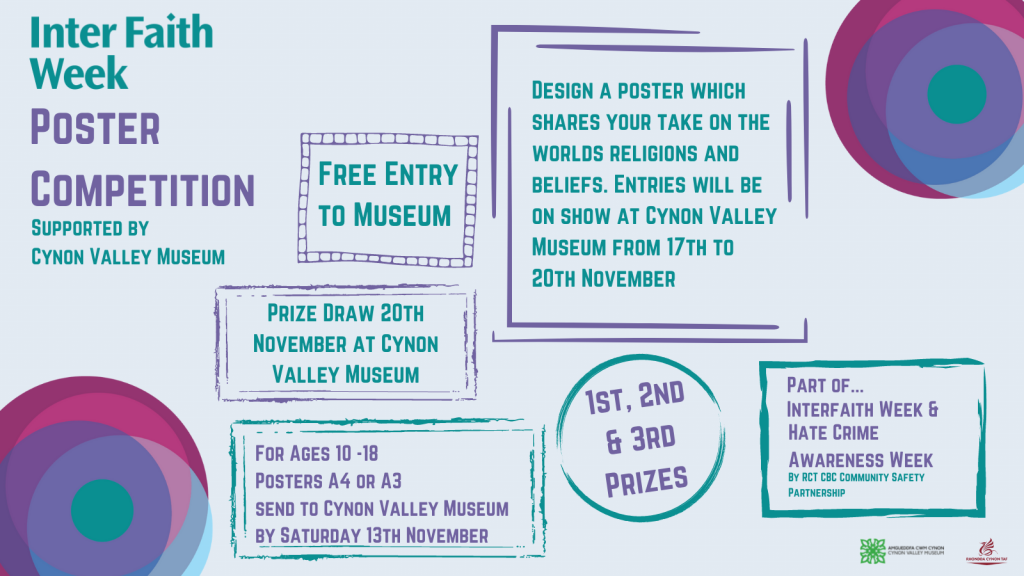 Poster Competition for Interfaith Week - Cynon Valley Museum Trust