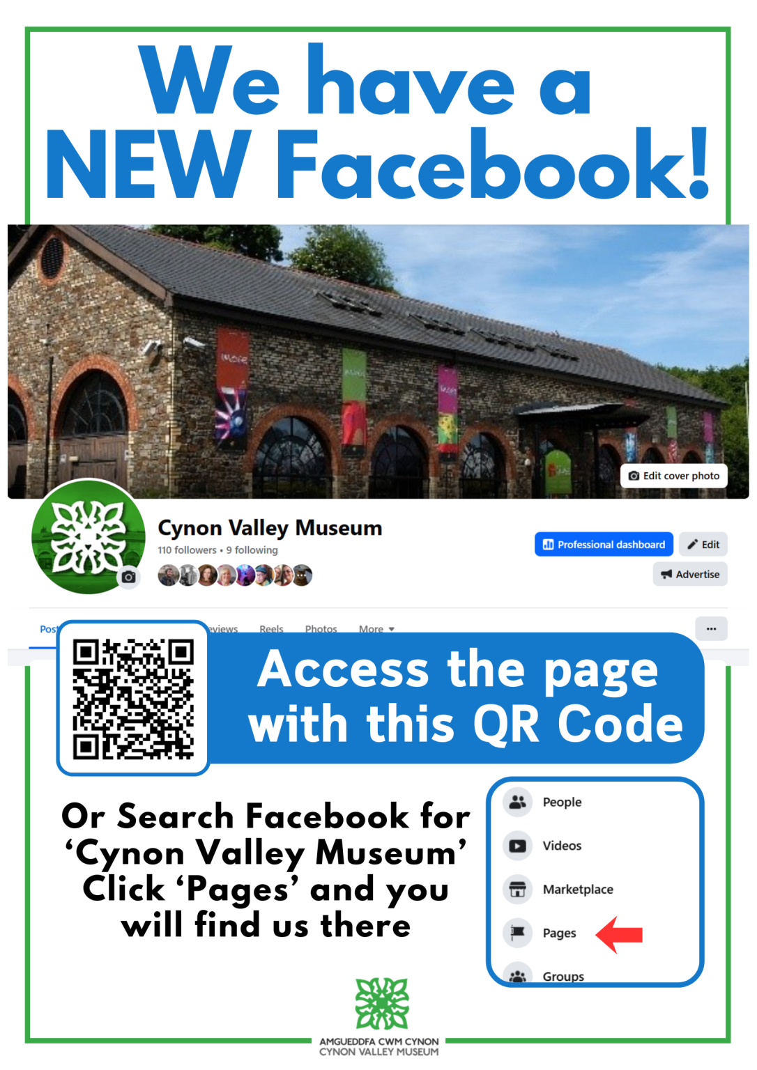 We Have a New Facebook Page! - Cynon Valley Museum Trust