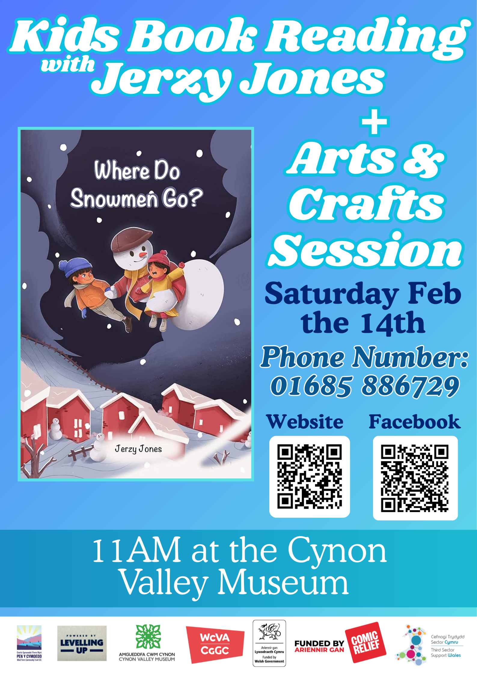 Kids Book Reading with Jerzy Jones - Cynon Valley Museum Trust