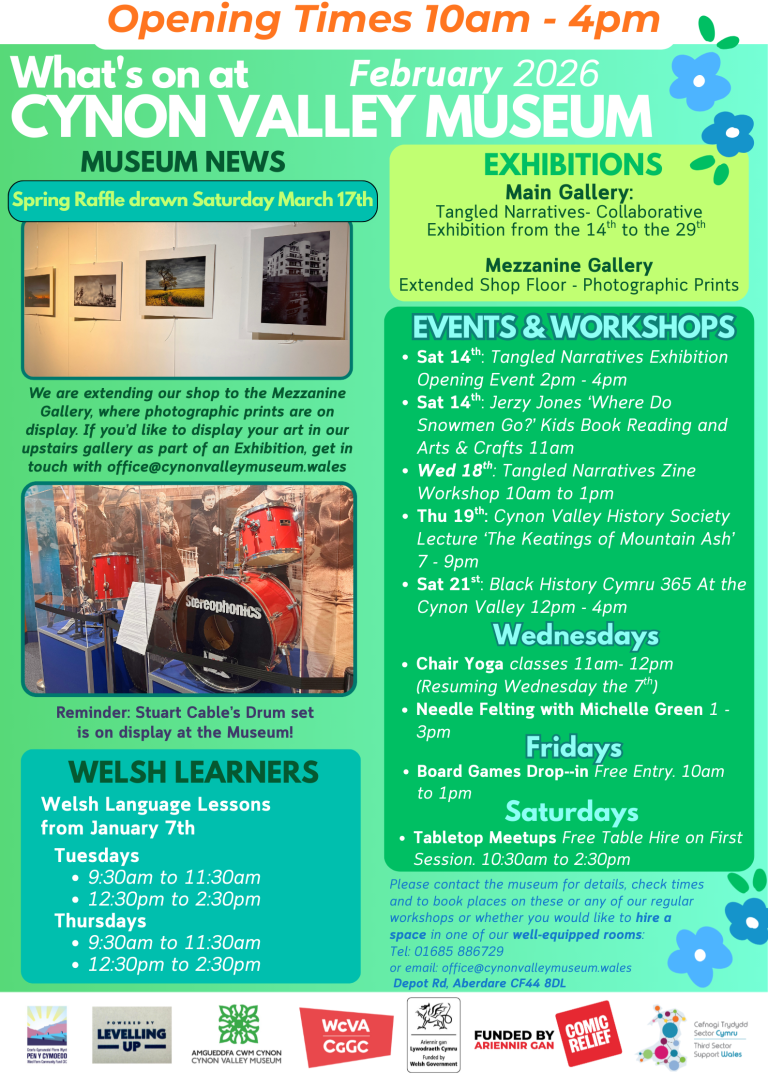 February 2026 Newsletter - Cynon Valley Museum Trust