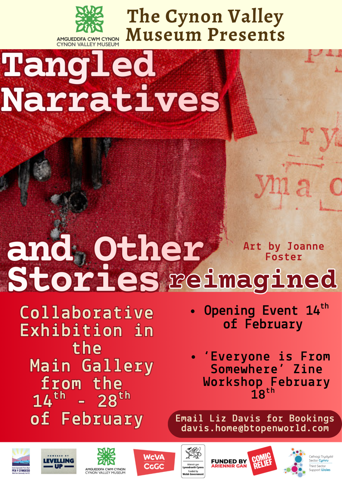 Tangled Narratives and Other Stories Exhibition - Cynon Valley Museum Trust