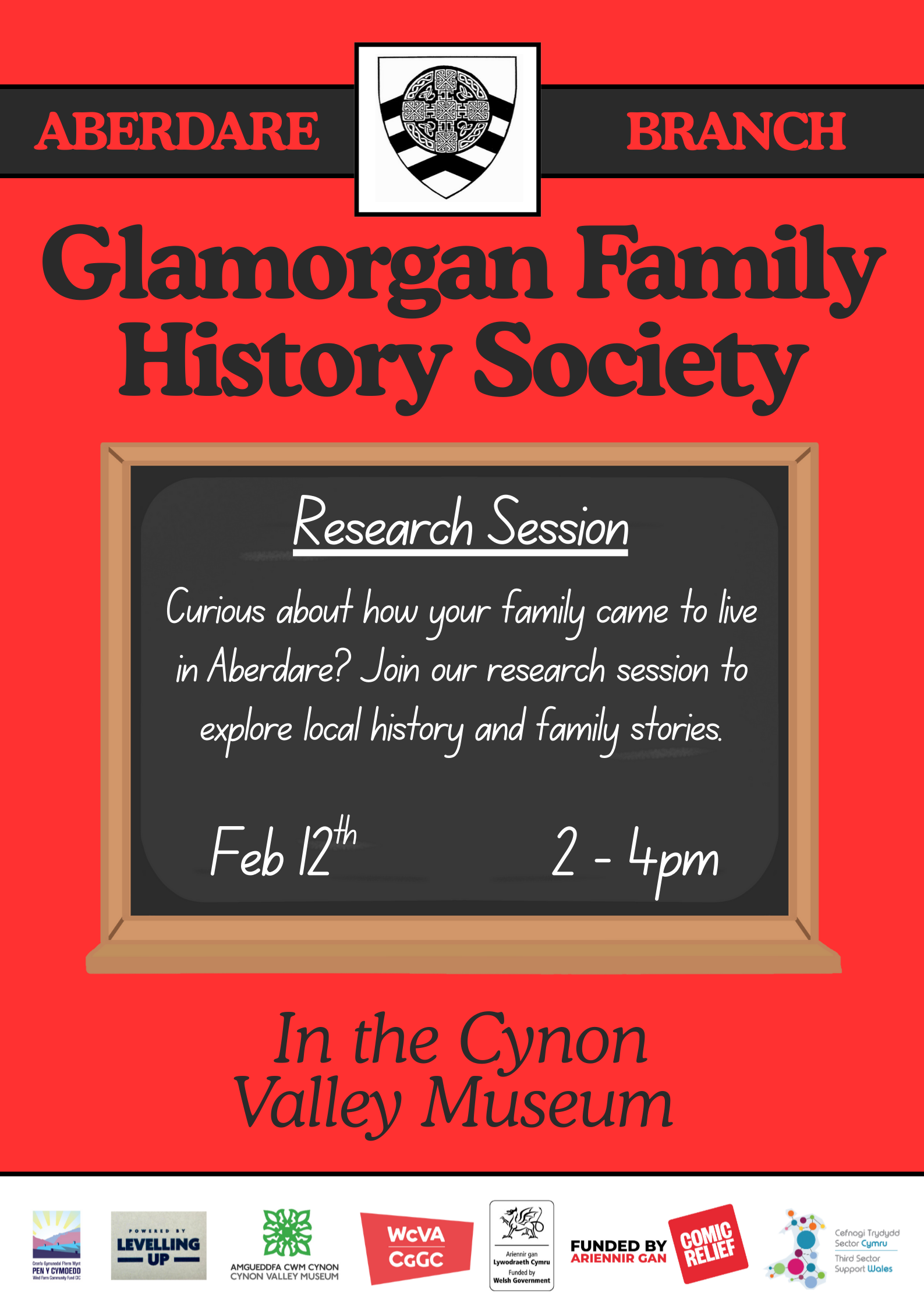 Glamorgan Family History Society Research Session 12th of February ...