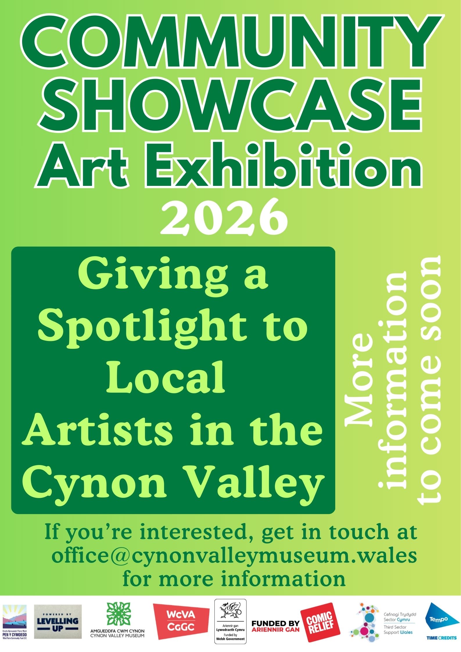 Community Showcase Art Exhibition 2026! - Cynon Valley Museum Trust