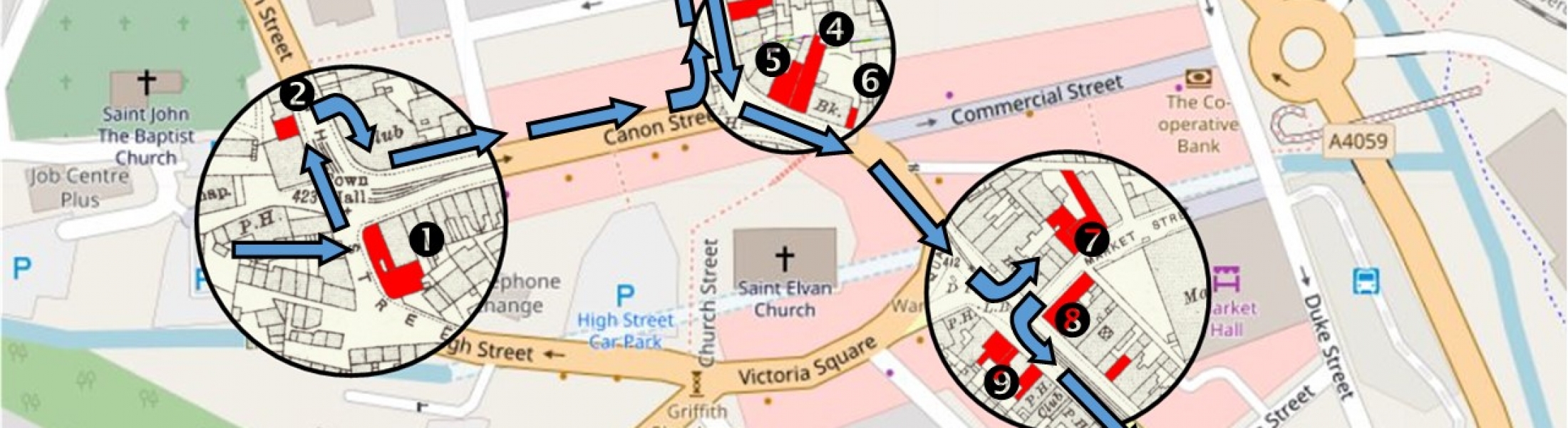 aberdare-trail-map - Cynon Valley Museum Trust